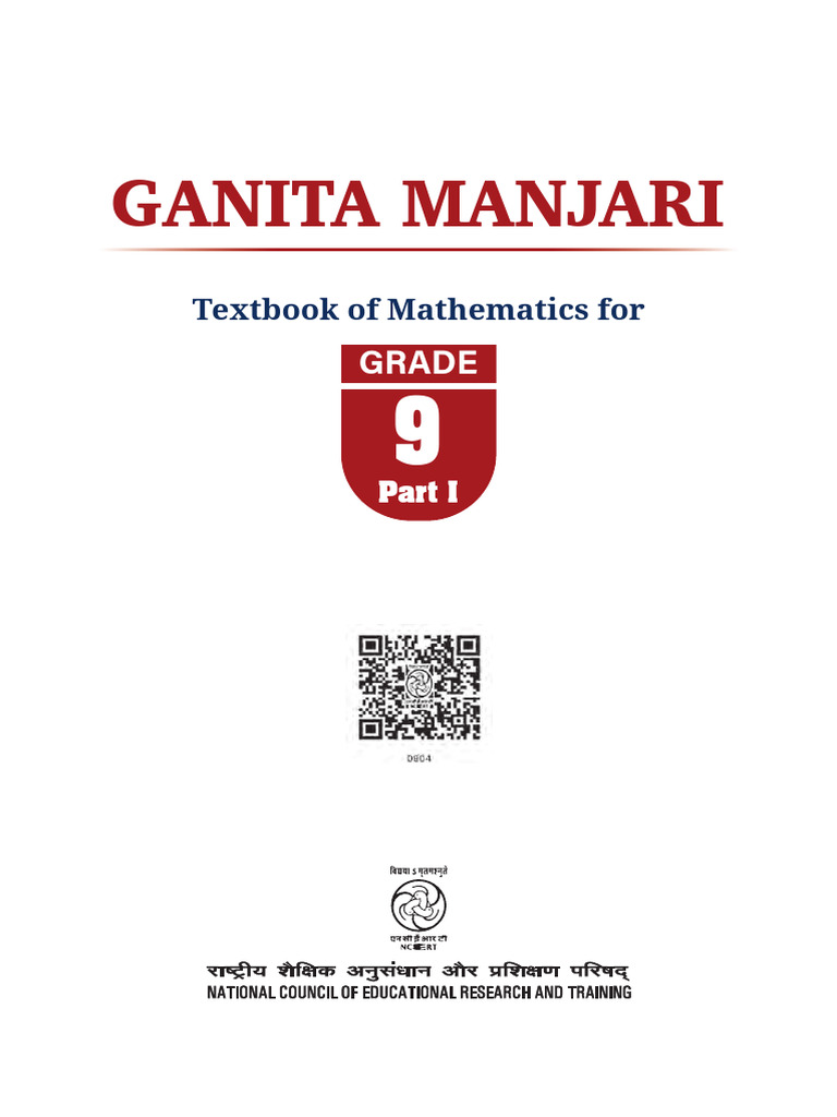 Ganit Manjari (Class Ix Maths Textbook) Vol-1 2026-27 | PDF | Thought ...