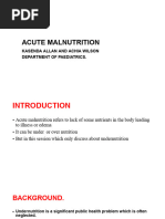 IMAM Guidelines for MAM and SAM Management | PDF | Malnutrition ...