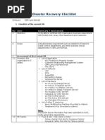 Checklist Server Room-Data Center | PDF | Data Center | Building Technology