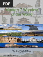 Seven Wonders of the World Overview | PDF