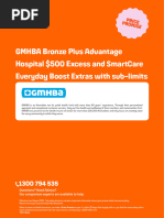HCF Top Extras Coverage Overview | PDF