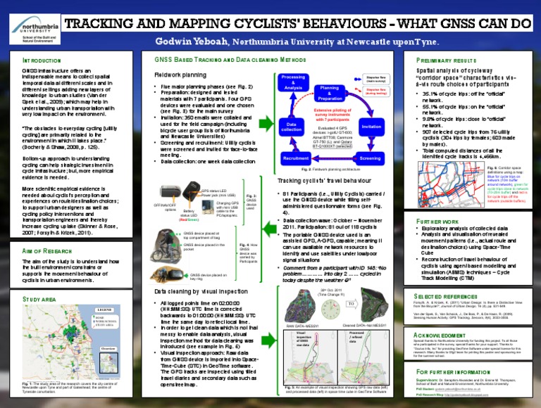 Tracking and Mapping Cyclists' Behaviours - What GNSS Can Do | PDF ...