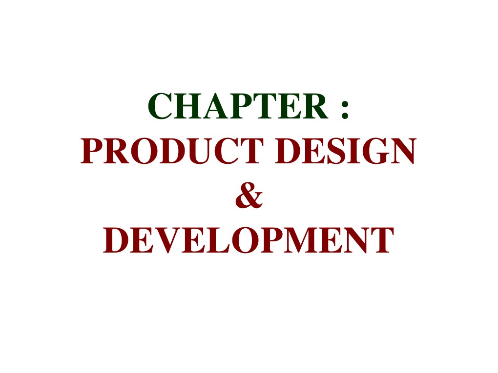 CHAPTER 2 Product Design | PDF | New Product Development | Product Design