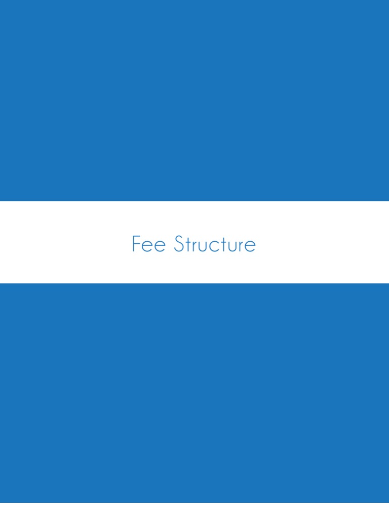 Fee Structure of Gcuf | PDF | Tuition Payments | Thesis