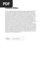The Freedom Writers Diary | PDF