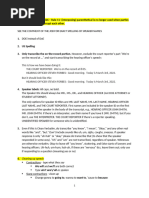 Clean Verbatim Legal Transcription Guide | PDF | Deposition (Law)