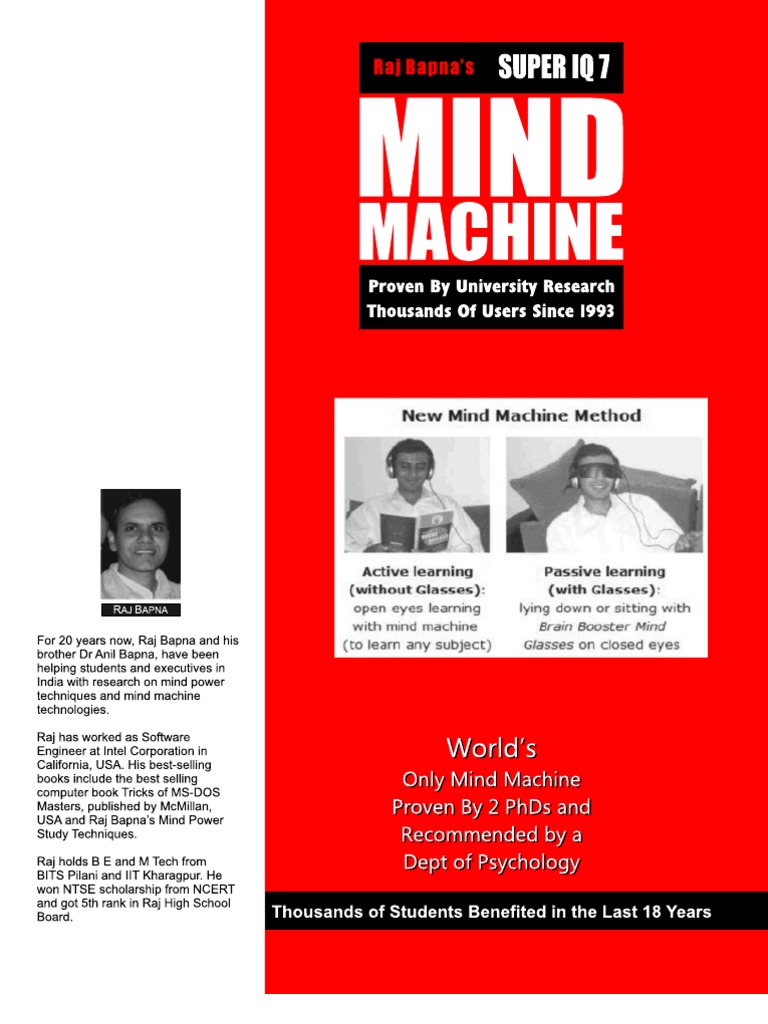 Mind Machine Brochure | PDF