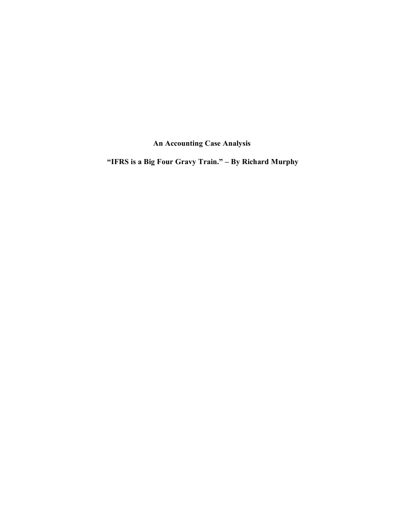 Theory Of Accounting Pdf Balance Sheet International Financial