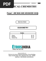 Eudiometry: Gas Volume Calculations | PDF | Gases | Combustion