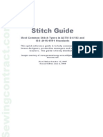 Appendix C - ISO Stitch Type Guide | PDF | Knitting | Sewing Machine