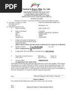 PDC Covering Letter Format for HDFC | PDF