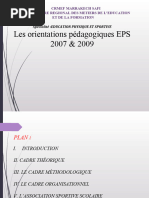 Didactique de l'EPS au Maroc | PDF | Pédagogie | Éducation physique