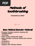 Modified Bass Toothbrushing Technique Guide | PDF | Oral Hygiene ...