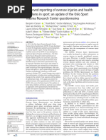 Updated OSTRC Injury Questionnaires | PDF | Risk | Questionnaire
