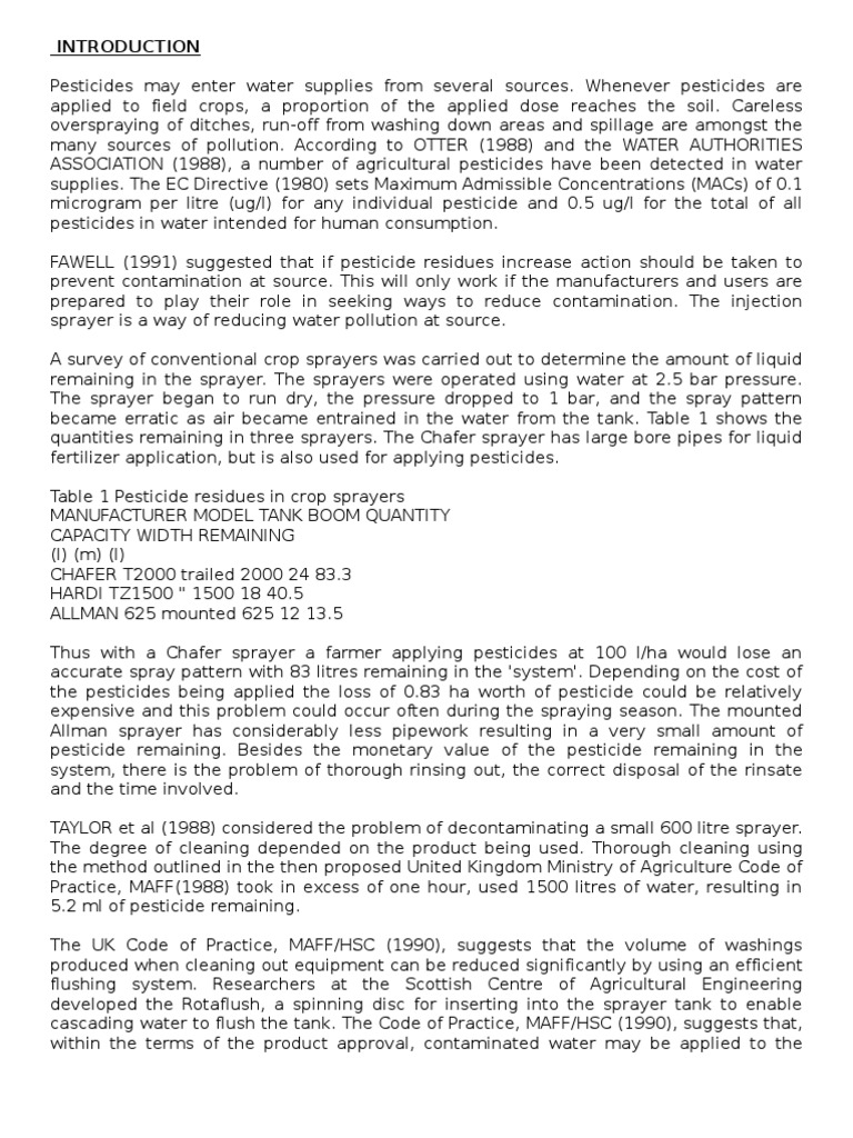 Introduction Pollution Water | PDF | Business