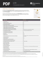 MyMo Account Fees and Benefits 2025 | PDF | Debit Card | Credit Card