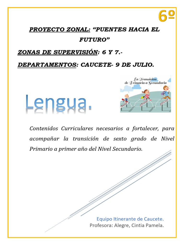 Cuadernillo de Actividades Lengua. | PDF | Palabra | Puntuación