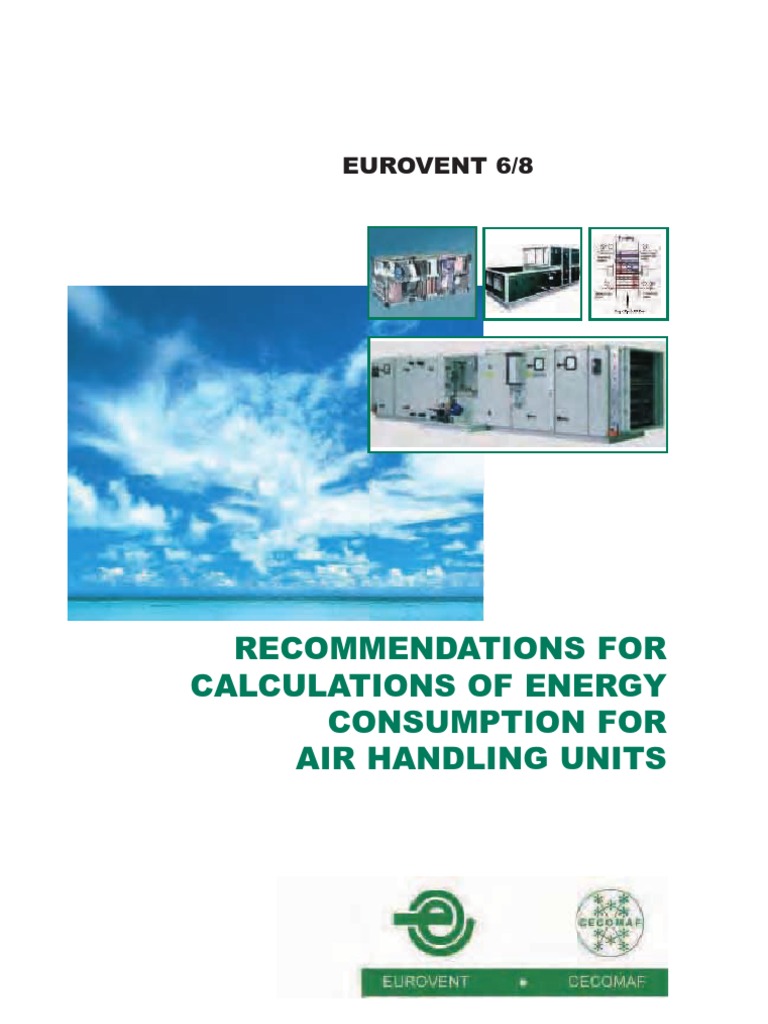 Eurovent 6 8 | PDF | Hvac | Boiler