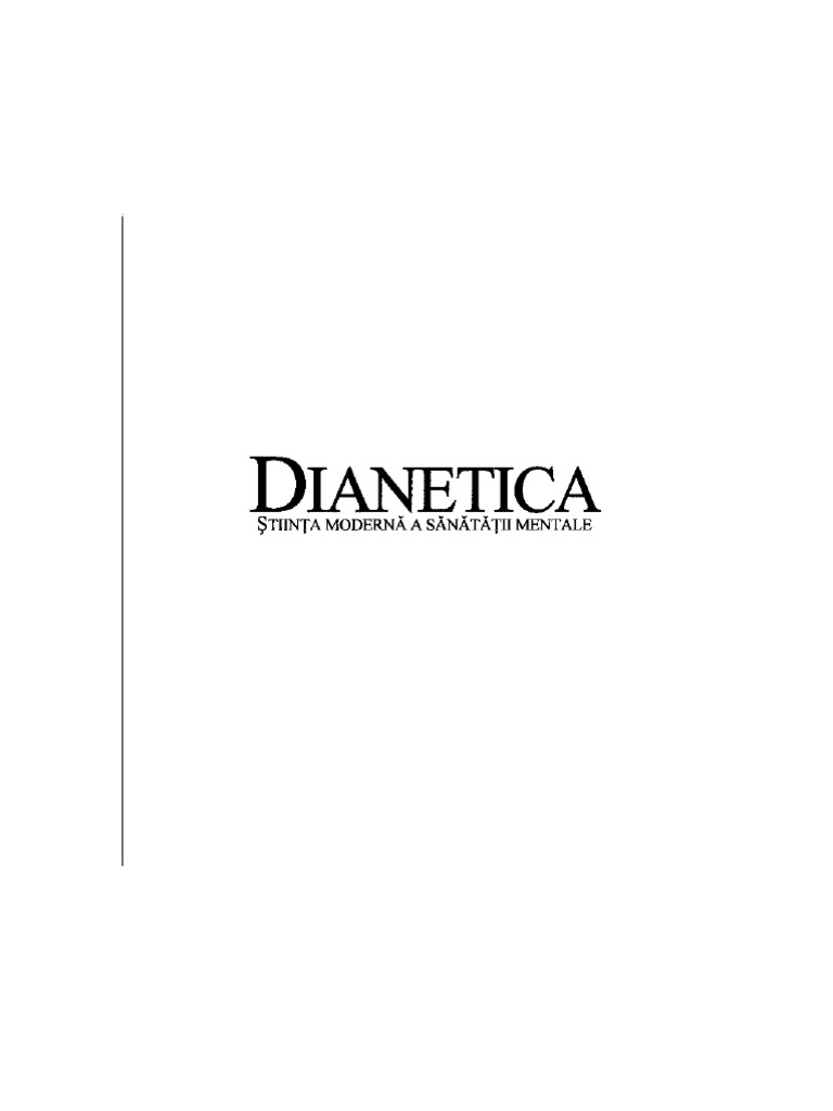 Dianetic A | PDF