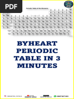 Tricks to Remember Periodic Table | PDF