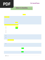 Chemistry Colors of Compounds List | PDF | Iron | Oxide