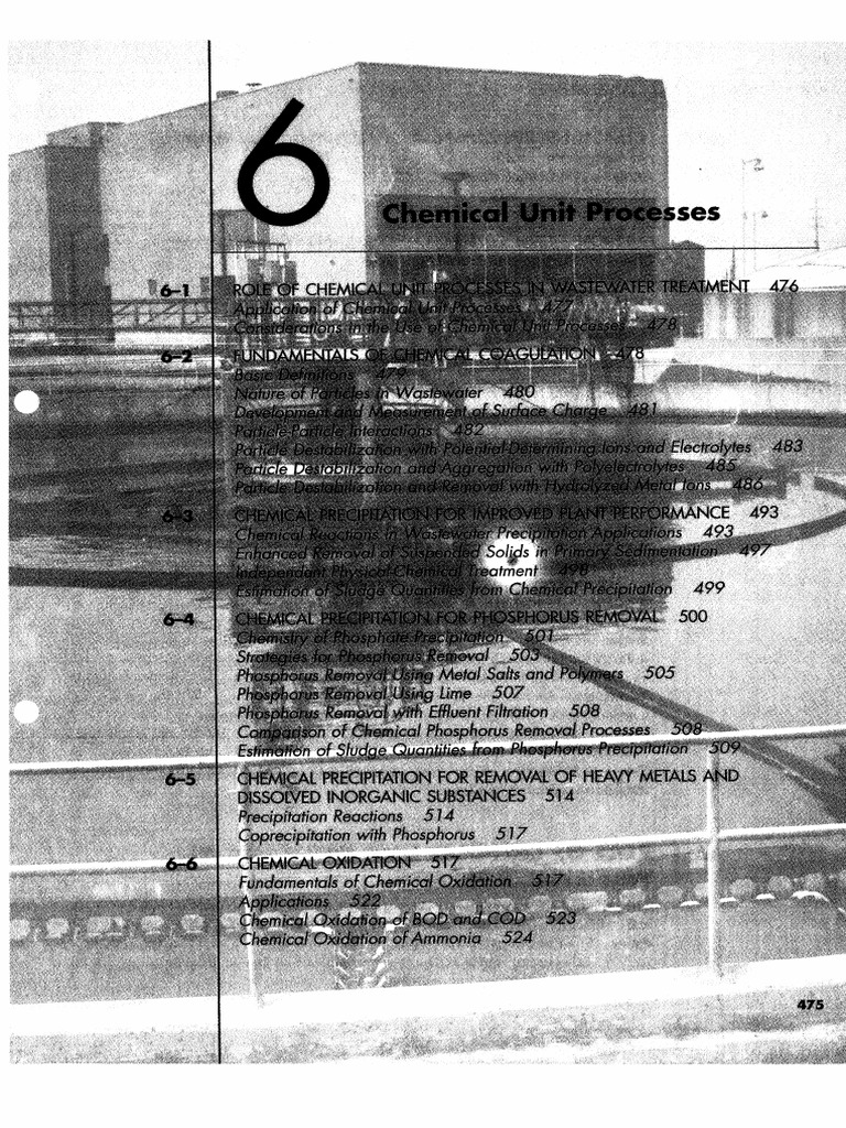 Wastewater Engg (Metcalf N Eddy) - CH6 | PDF