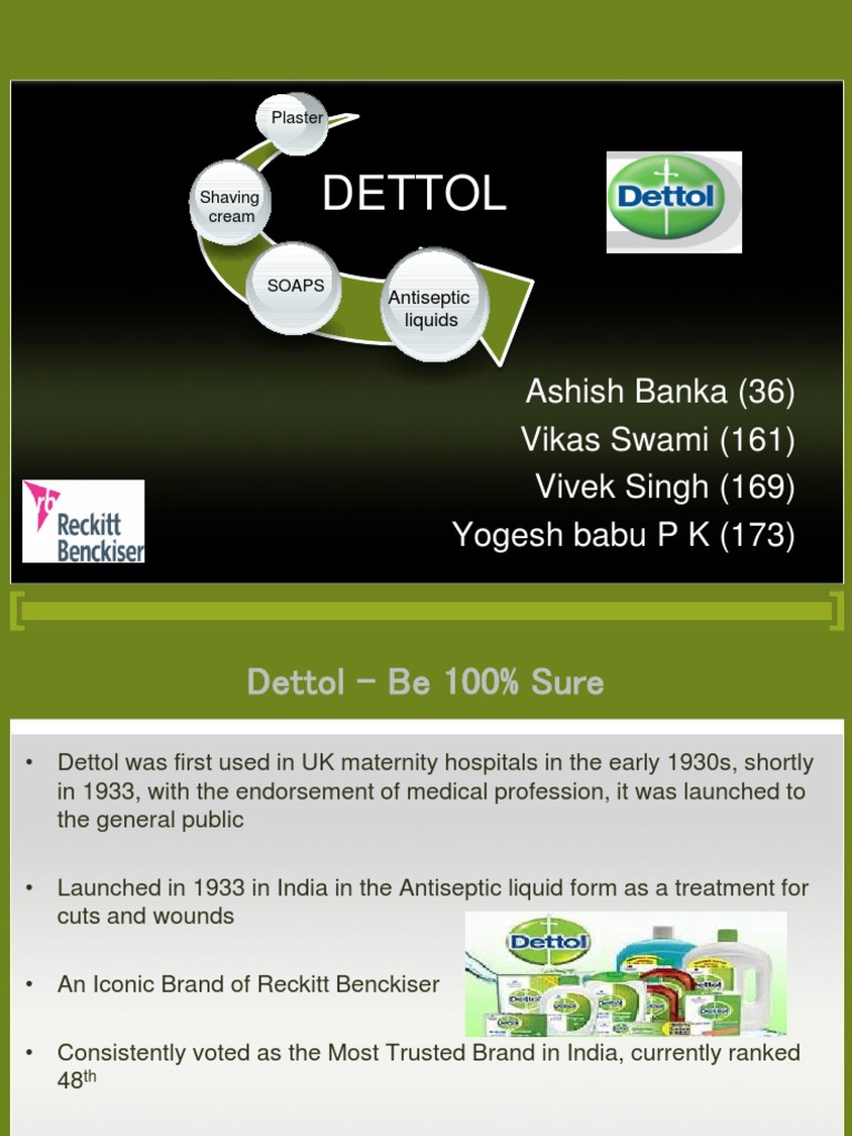 Dettol Final | PDF | Brand | Wound