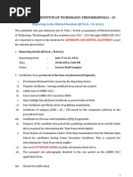 NIT-Trichy MIS Registration FAQs | PDF | Business | Finance & Money ...