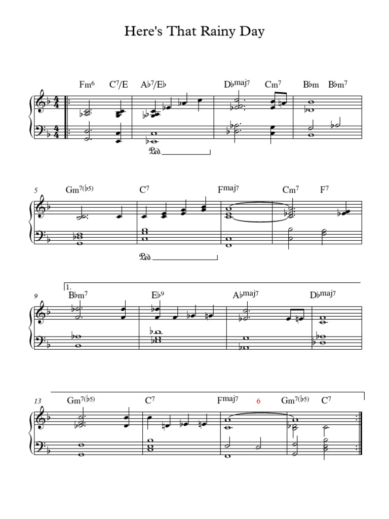 Here's That Rainy Day