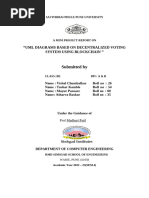 UML Diagrams for E-Voting System | PDF