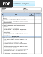 Medication Administration via Dobhoff/PEG | PDF | Medical Specialties ...