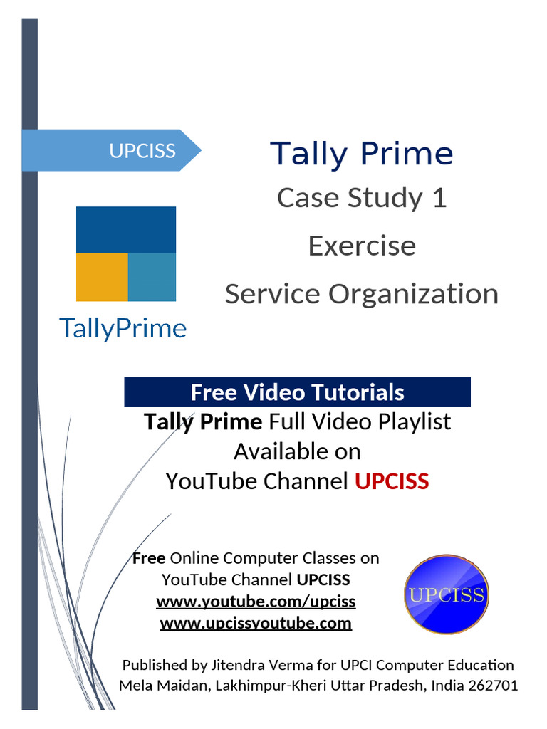 Case Study 1 Tally Prime Exercise | PDF | Cheque | Expense