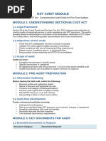 GST Audit Notice - Form ADT-01 | PDF