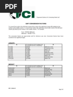 180144A Flow Unit Conversion Chart | PDF | Pounds Per Square Inch ...