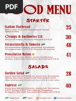 Akti Menu - May 2024 Edit 2 Rosebank | PDF