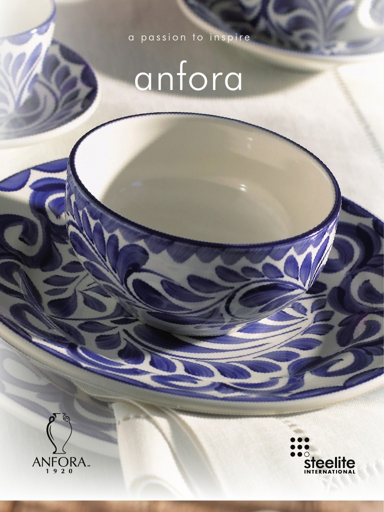Anfora Brochure | PDF | Tableware | Ceramics