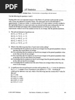 2009 AP Statistics Free-Response Questions | PDF | Skewness | Normal ...