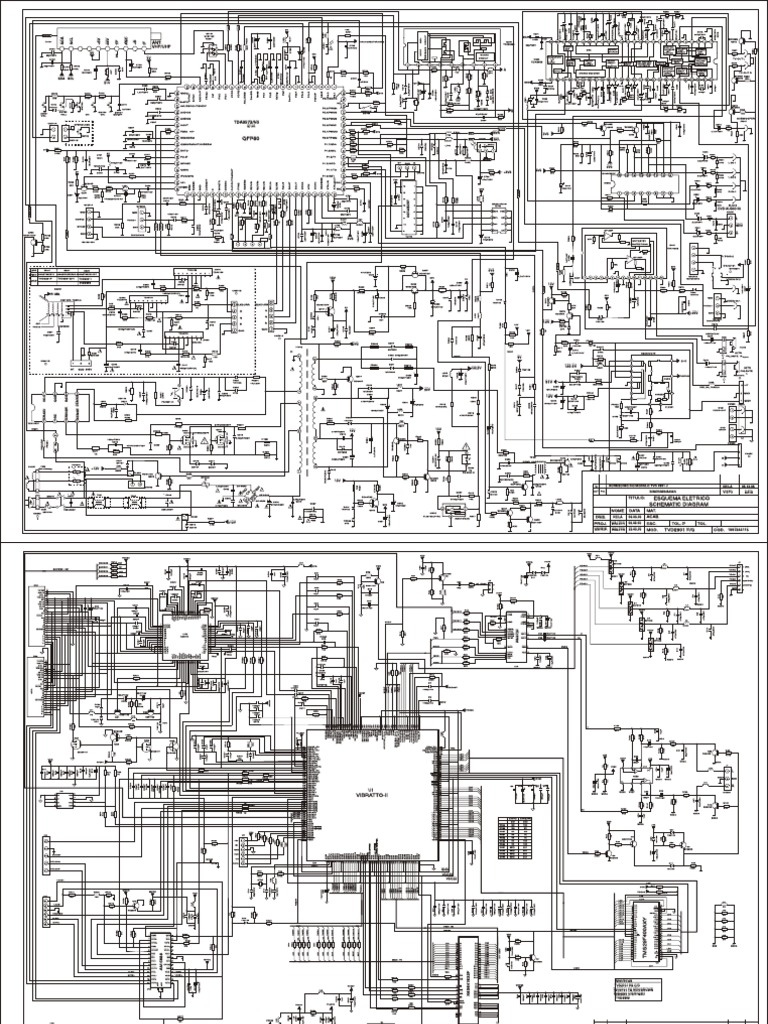 Diagrama Esquemático de TVD2901 | PDF | Veículos de luxo | Carros ...