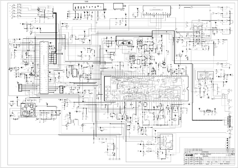 CCE TV HPS-2181 Diagrama Esquematico | Telecommunications Standards ...