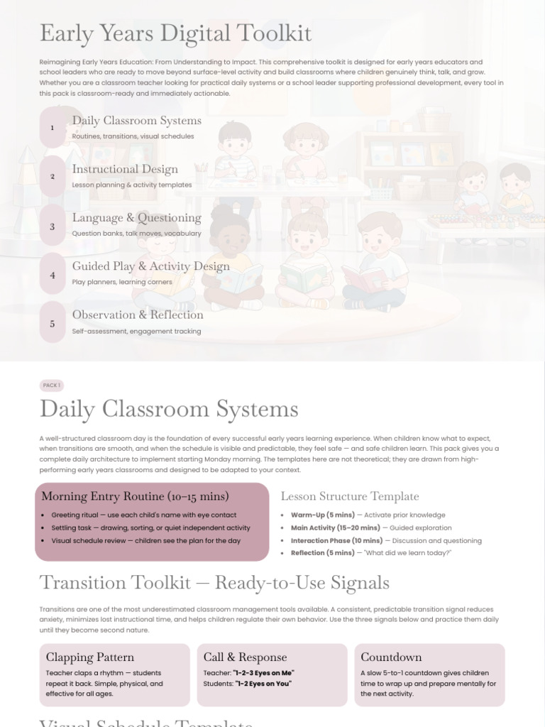 Early-Years-Digital-Toolkit | PDF | Teachers | Learning
