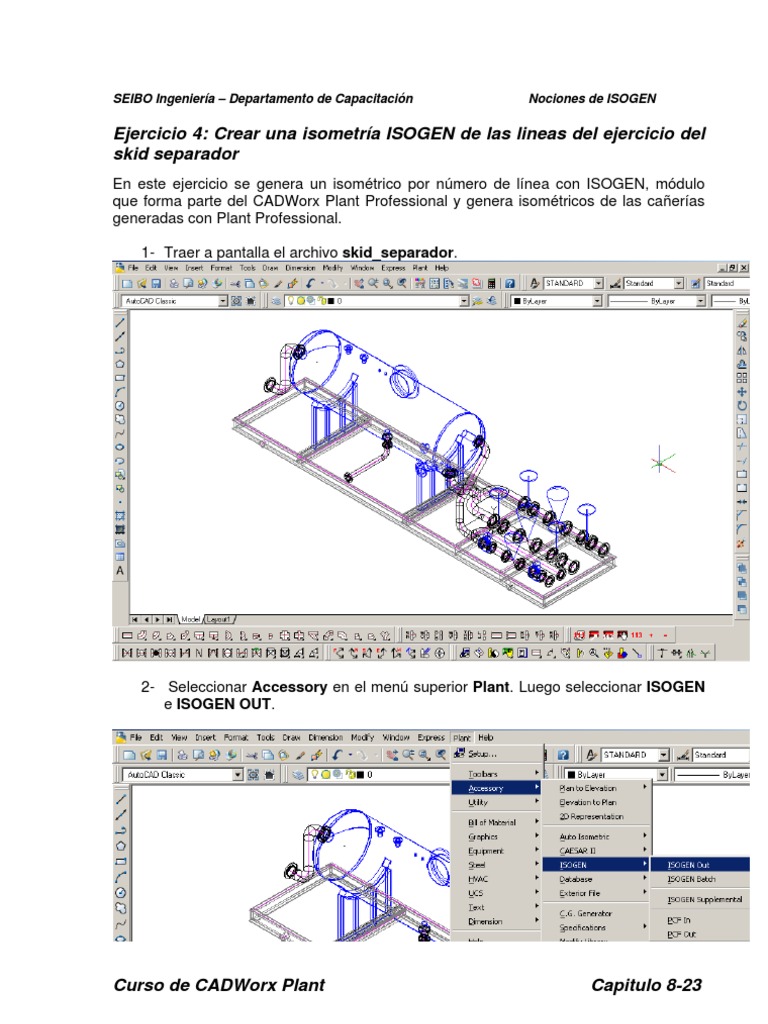 Curso ISOGEN para CADWorx Plant | PDF