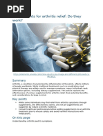Arthrexin 25mg: Uses and Dosage Guide | PDF