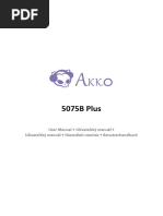 RK61 Keyboard User Manual | PDF | Input/Output | Computer Engineering
