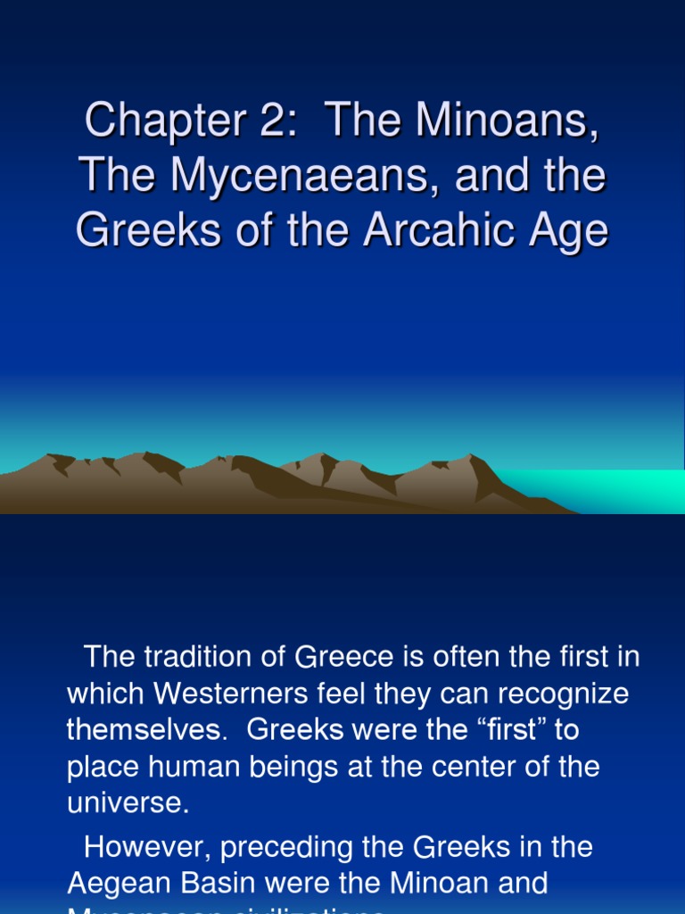 Mycenaean and Minoan Civilizations | PDF | Mycenaean Greece | Mycenae