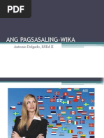 Pagsasaling Wika-Worksheets | PDF