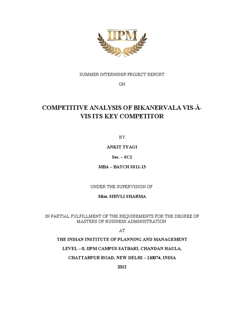 Bikaner 1 | PDF | Retail | Behavior