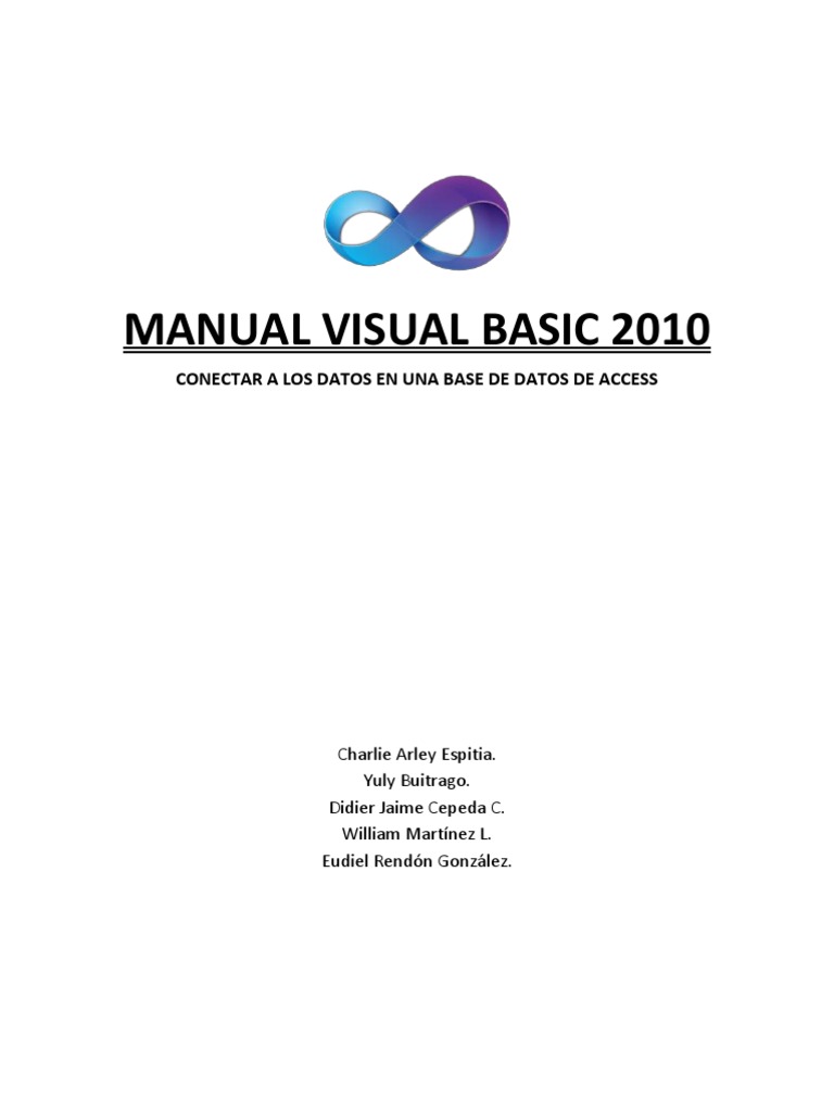 Manual Visual Basic 2010 | PDF | Tabla (base de datos) | Point and Click