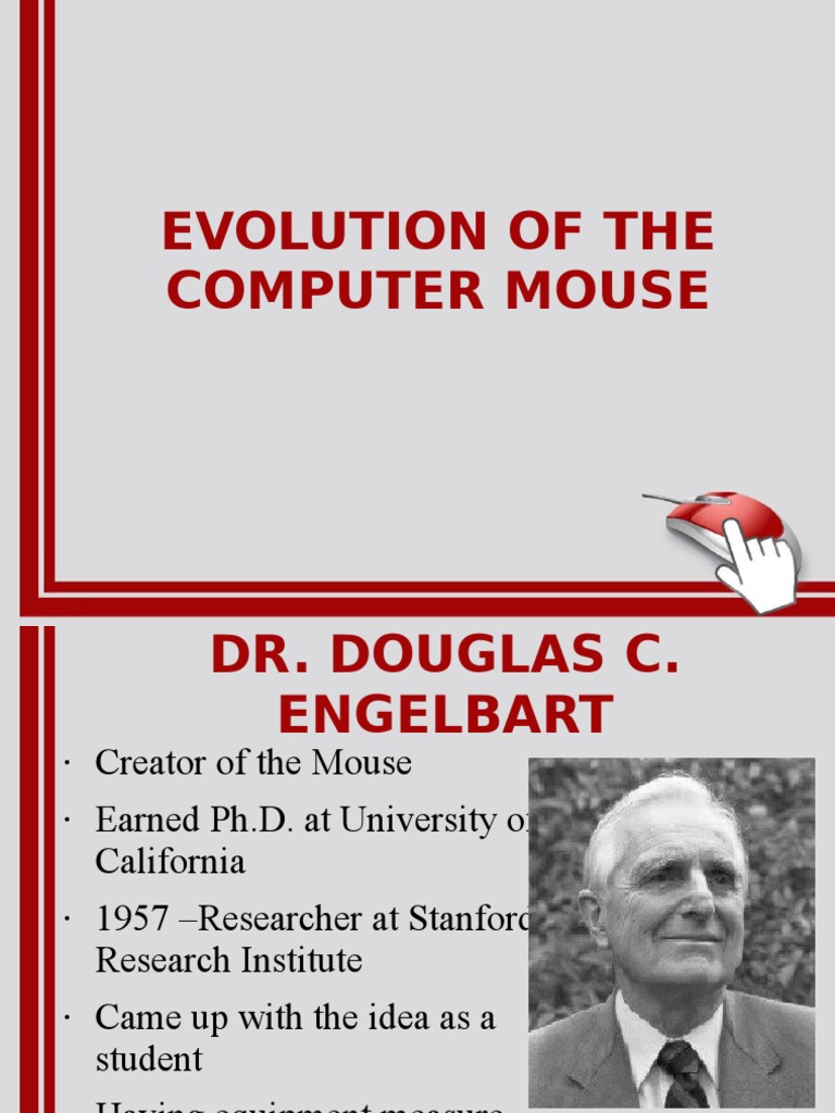 Evolution of Computer Mouse | PDF | Human–Computer Interaction | Software