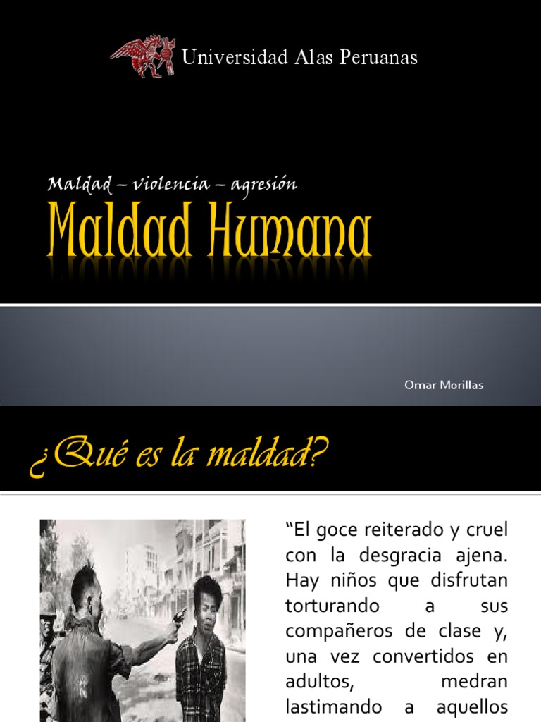 Maldad Humana | PDF