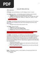 Sample Civ Retirement Script | PDF